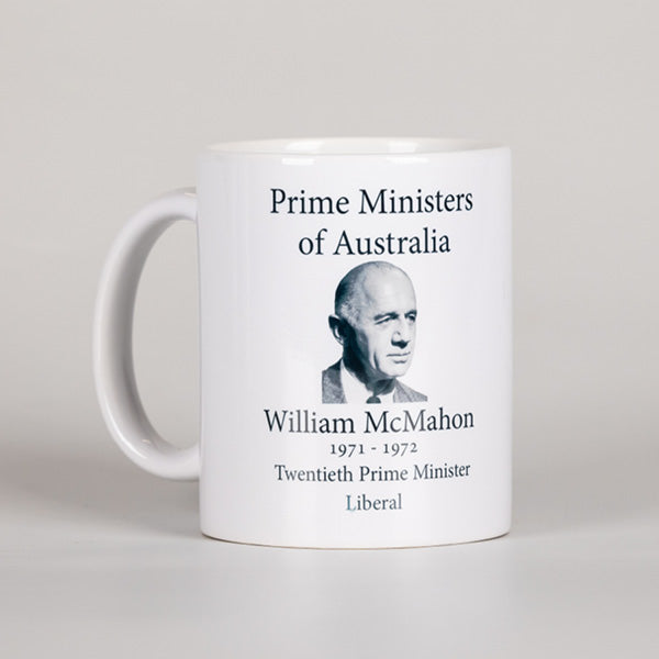 Prime Minister Mug - William McMahon – Parliament Shop
