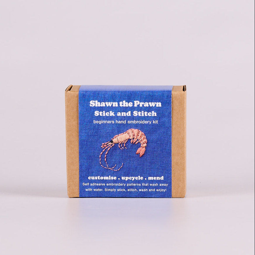 Shawn the Prawn Mini Stick and Stitch Kit – Parliament Shop